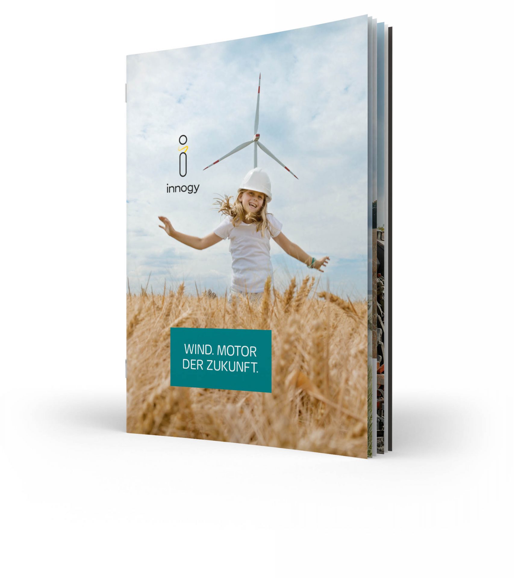 Broschüre “Wind. Motor der Zukunft” · innogy SE – 999 Werbeagentur GmbH